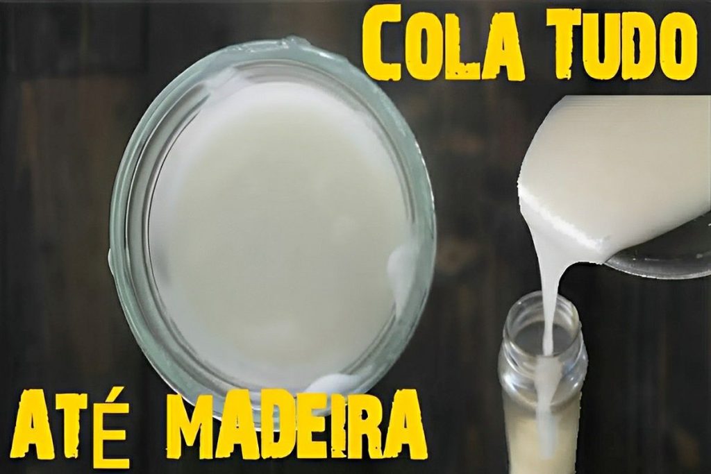 Economizei bastante depois que descobri essa receita de cola caseira ...